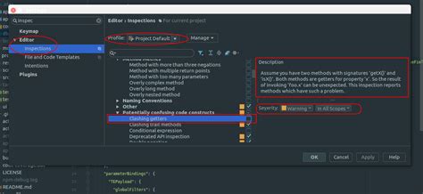Java List Of Inspections And Descriptions In Intellij Idea Stack