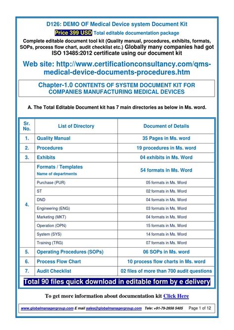 Technical File Medical Device Definition At Gemma Nock Blog