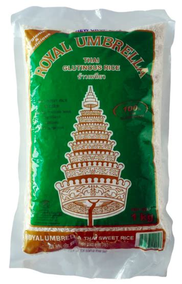 Royal Umbrella Klibbigt Ris 1 Kg Sulit Trading Billiga Asiatiska