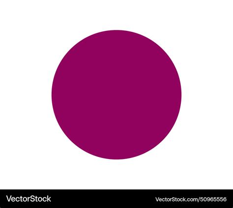 Circle Shape Symbol Purple Graphic Design Element Vector Image