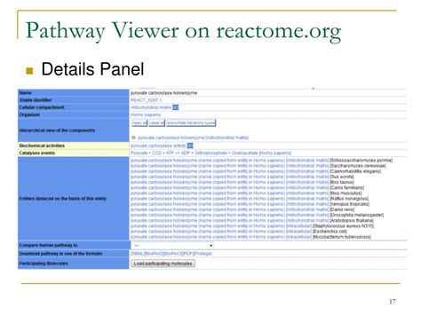 PPT Annotation For Gene Expression Analysis With Reactome Db Package PowerPoint Presentation