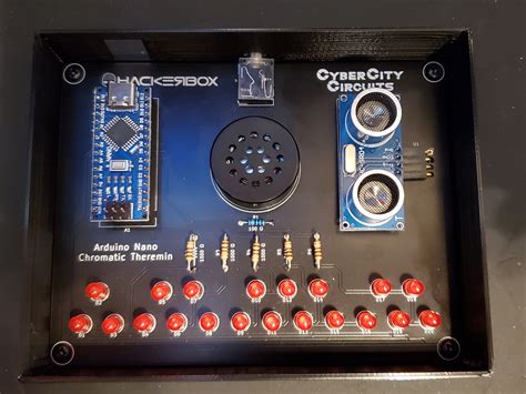Hackerbox Lofi Arduino Based Chromatic Theremin Case By Archimedez Download Free Stl