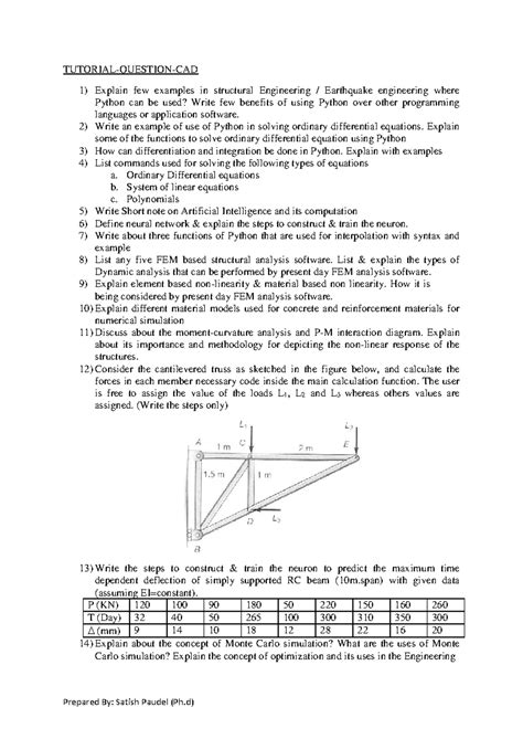 Structural Engineering Applications Of Python In Earthquake Analysis