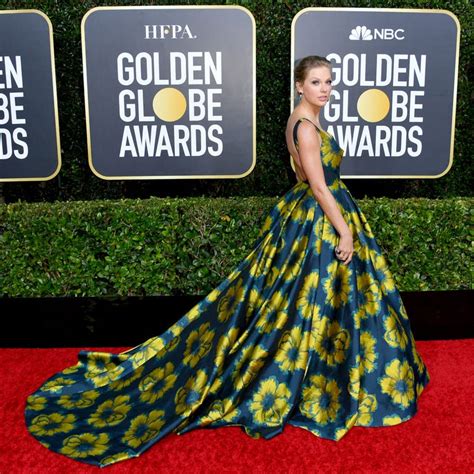 Taylor Swift Rocks Sparkling Green Dress At 2024 Golden Globes