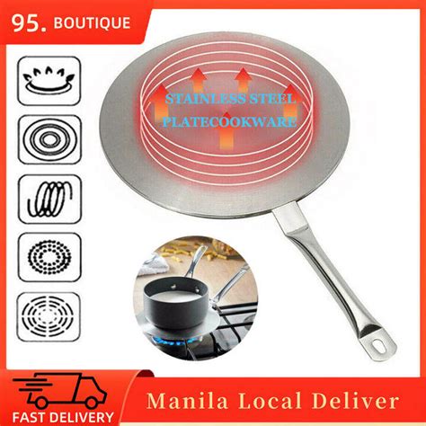 Practical Stainless Steel Induction Cooktop Converter Heat Diffuser