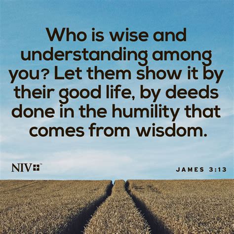 Niv Verse Of The Day James 3 13