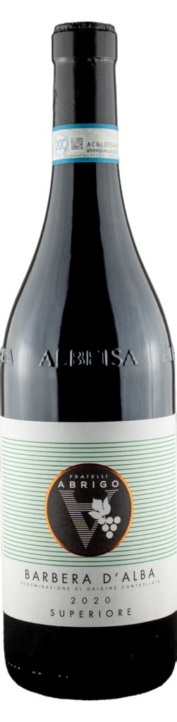 Barbera Dalba Doc Superiore Abrigo Fratelli