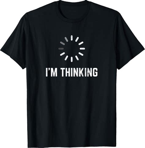 100 Cotton For Both Men And Womenfunny Designs For Programmer Nerds Im Thinking For Geeks