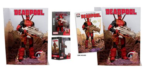 Mcfarlane Toys Deadpool 1 16 Scale Deadpool 27 Cm Posed Figure With