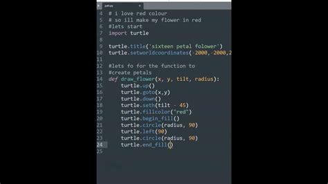 Amazing Python Graphic Design Using Turtle Shorts Youtubeshorts Youtube