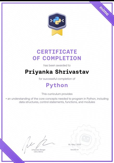 Python Codingjourney Mimoapp Keeplearning Beginnercoder Priyanka