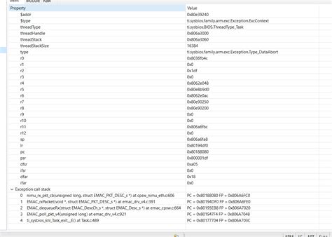 Rtosam5716 Nimu Data Abort Processors Forum Processors Ti E2e Support Forums