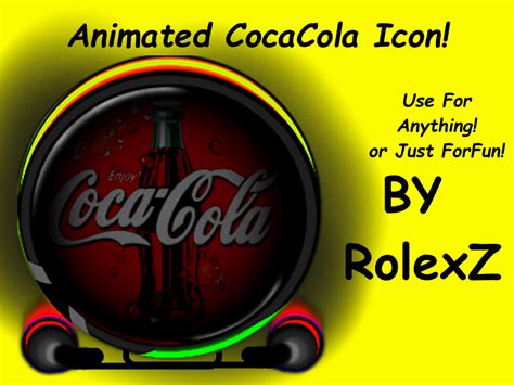 Animated Coca Cola Icon Rocketdock Shortcut By Rolexz On Deviantart