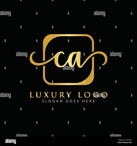 Initial Ca Letter Logo Creative Modern Typography Vector Template