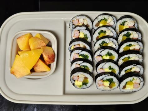 김밥 맛있게 싸는 법 아이 저녁메뉴로 김밥 만들기 네이버 블로그