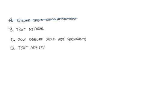solved which of the following employment tests most effective in