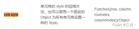 【vue】在el table的el table column中，如何控制单行、单列、以及根据内容单独设置样式。例如：修改文字颜色、背景颜色