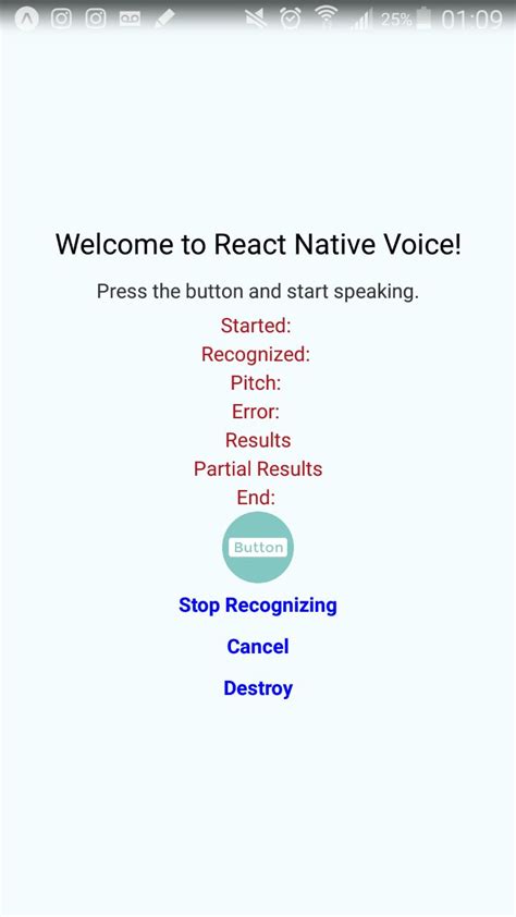 Error While Implementing React Native Voice On Expo · Issue 1005