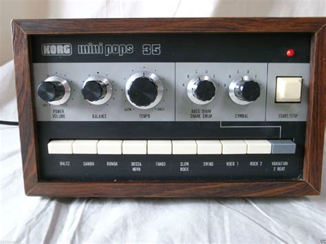 MATRIXSYNTH Korg MiniPops 35 AUTOMATIC RHYTHM INSTRUMENT SN 790497