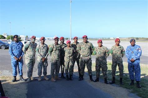 Abdf Deploys Soldiers To Saint Vincent And The Grenadines Antigua And Barbuda Embassy In