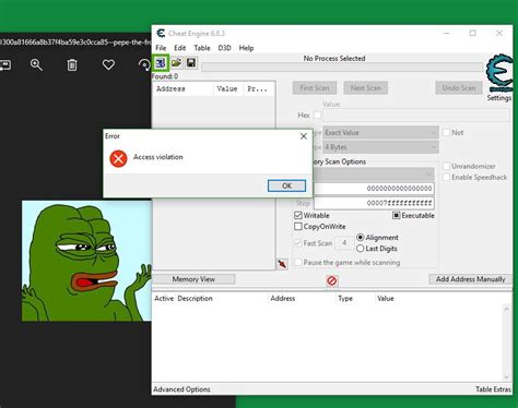Cheat Engine View Topic Access Violation Error 64 Bit Solved