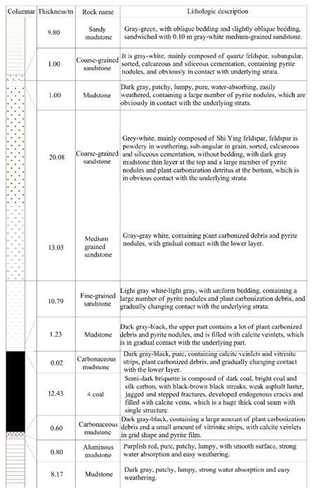 Comprehensive Histogram Of The Working Face Download Scientific Diagram