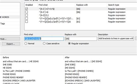 Question About Regex In Multiple Replace · Issue 3221 · Subtitleeditsubtitleedit · Github