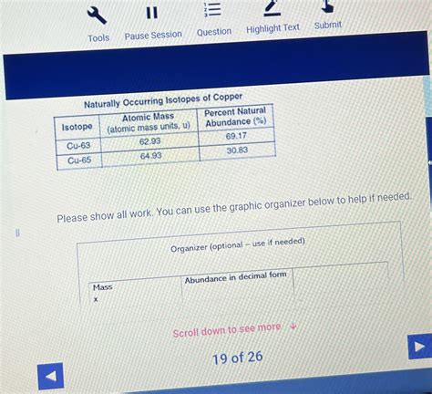 Solved Ii Tools Pause Session Question Highlight Text Submit Naturally Course Hero
