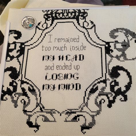 WIP Can Anyone Else See The Spacing Error In The Border Or Am I Over Analyzing There Has Been