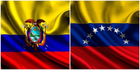 Banderas De Colombia Peru Bolivia Venezuela Y Ecuador Ecuador Peru