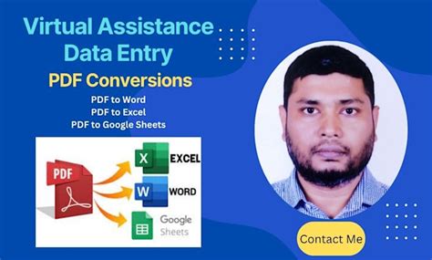 Be Your Virtual Assistant For Excel Data Entry By Ataurbd1980 Fiverr