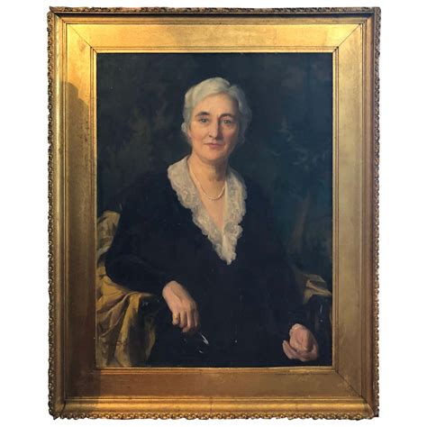Large Portrait Of A Woman By Alphaeus Philemon Cole At 1stdibs
