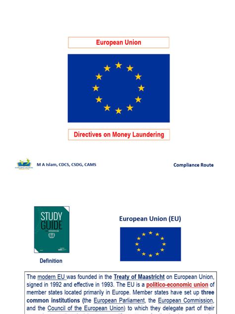 Eu Directives Pdf Money Laundering Justice
