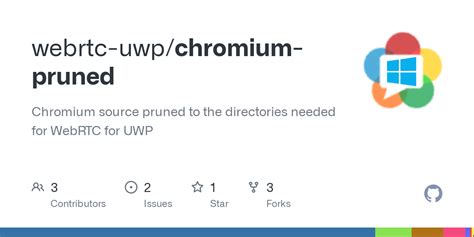 GitHub Webrtc Uwp Chromium Pruned Chromium Source Pruned To The Directories Needed For WebRTC