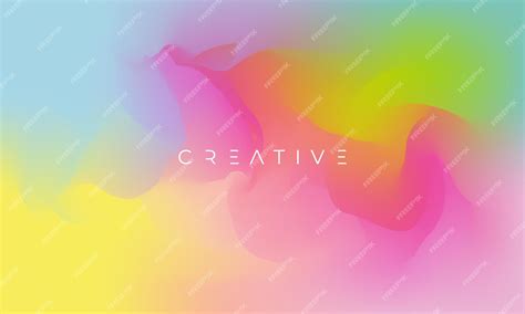 Premium Vector Modern Fluid Abstract Background With Colorful