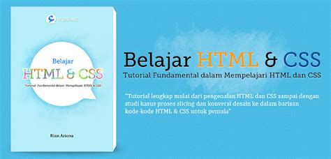 Ebook Belajar HTML Dan CSS Beserta File Contoh Ariona Umah Ebook