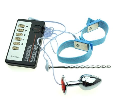 Electro Sex Medical Themed Toys Penis Extender Cock Ring Male Chastity Urethral Sound Catheter