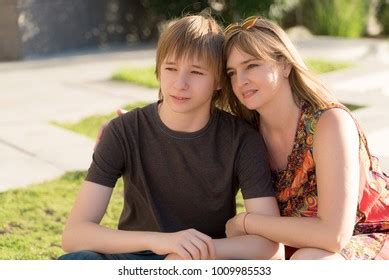 Portrait Mother Son Park Stock Photo Shutterstock
