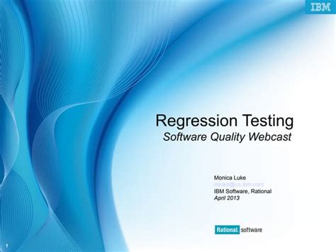 442013 Software Quality Regression Testing Automated And Manual Rftrqm Ppt