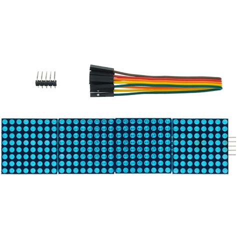 Max7219 Dot Matrix Module Microcontroller Display Module Mcu Led