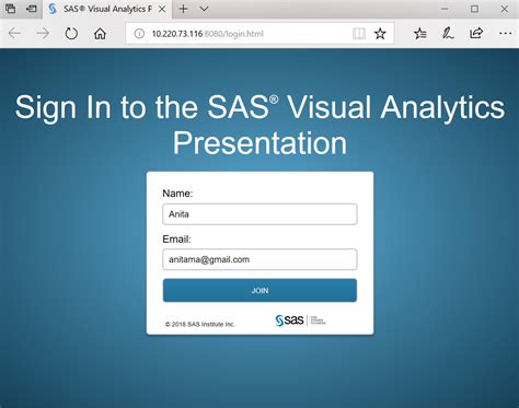 Do It Live How To Present Your Screen From The Sas Visual Analytics App Sas Users