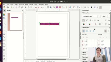 Penjelasan Dan Tutorial Menggunakan Libre Office Draw Di Linux YouTube