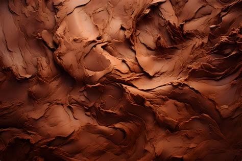 Premium Ai Image Brown Texture