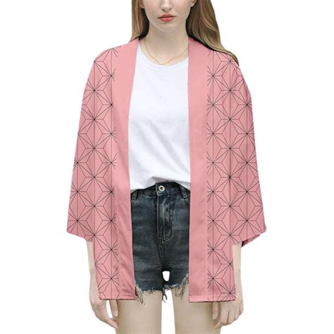 Kimetsu No Yaiba Kimono Nezuko Pattern Demon Slayer Storeandise Demon