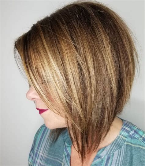 Short Angled Layered Bob Haircuts Maya Camden