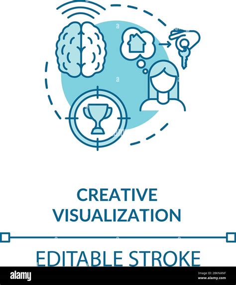 Creative Visualization Concept Icon Stock Vector Image And Art Alamy