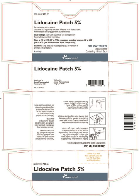 Lidocaine Patch Fda Prescribing Information Side Effects And Uses
