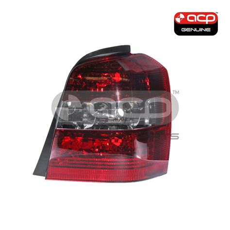 Tail Lamp Drivers Side Genuine Suits Toyota Kluger Mcu28r 2003 To 2007 All Crash Parts