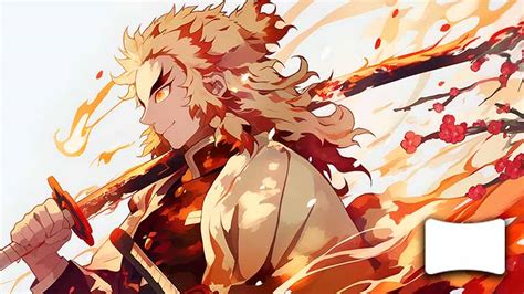 Rengoku Demon Slayer Flames Desktop Wallpaper K Wallpapers
