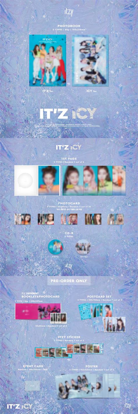 ITZY ITZ ICY ALBUM Kpop USA